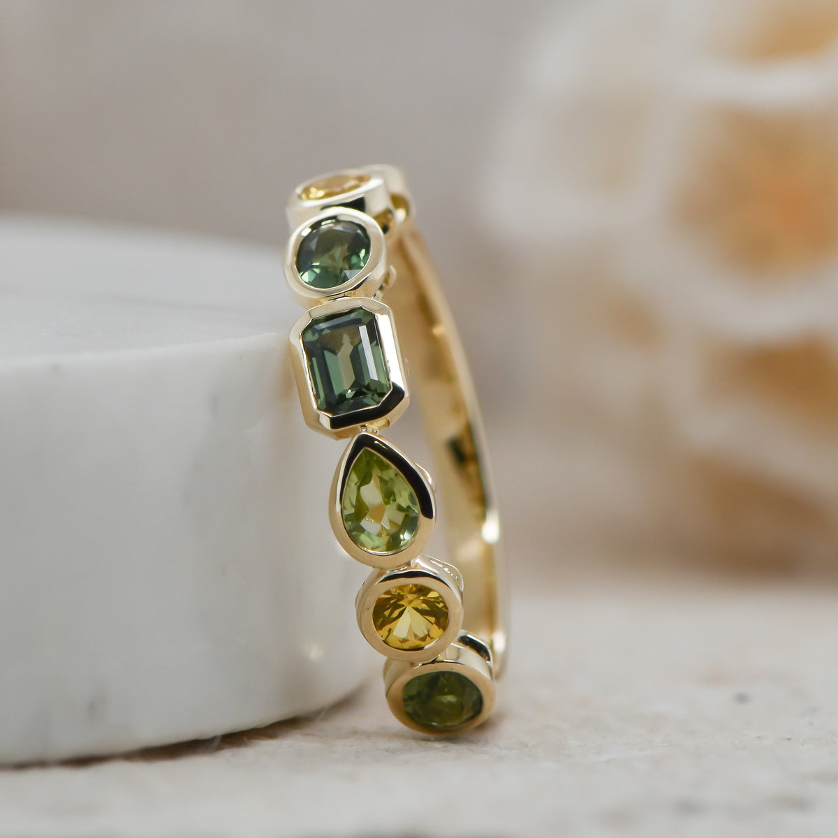 Multi stone Band - 9ct gold – Paton's Place Jewellers
